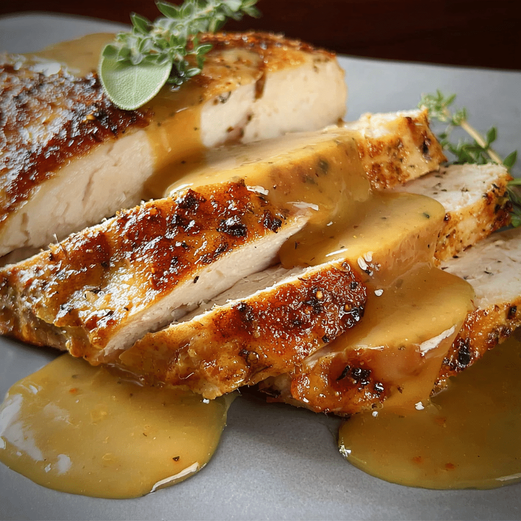 Roasted Turkey Breast with Gravy